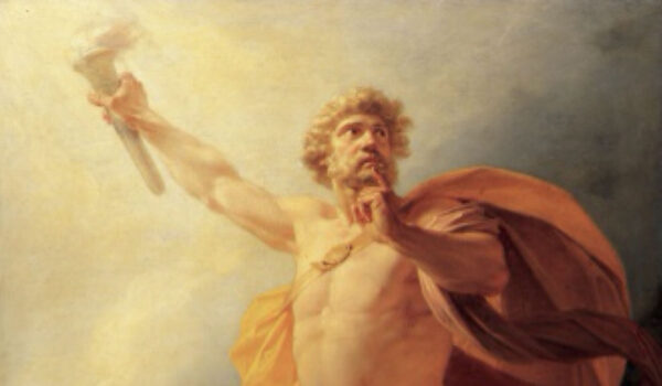 GREEK MYTH. PROMETHEUS defied the gods by stealing fire and giving it ...