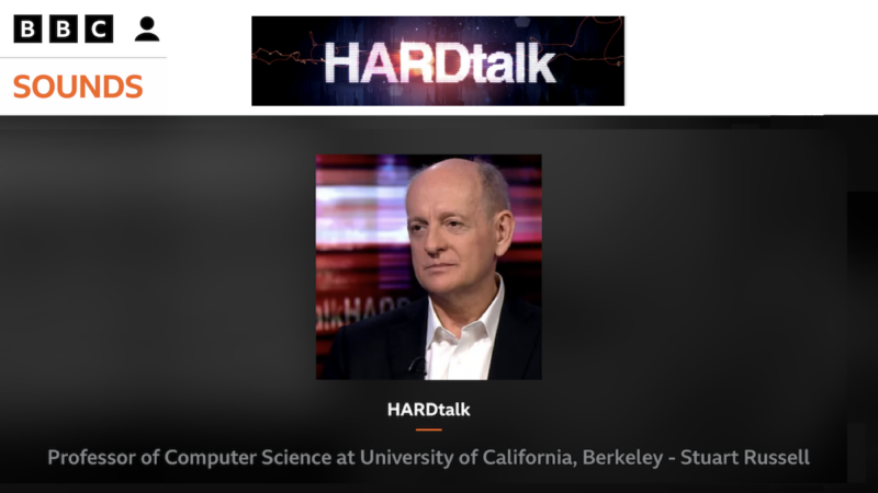 BBC HARDtalk. Professor of Computer Science at University of California, Berkeley – Stuart ...
