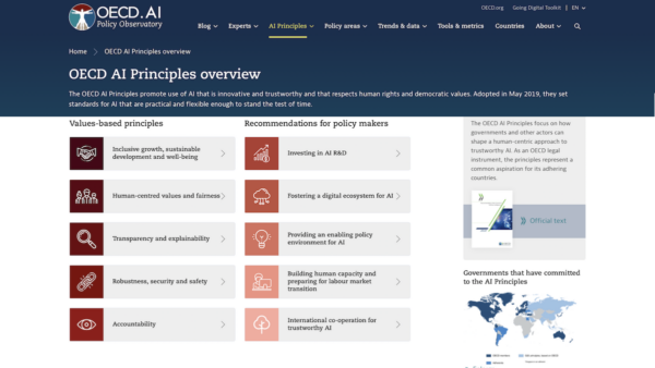 OECD AI Principles overview. The OECD AI Principles promote use of AI that is innovative and ...