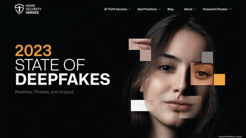 REPORT. 2023 STATE OF DEEPFAKES Realities, Threats, and Impact. – blog.biocomm.ai