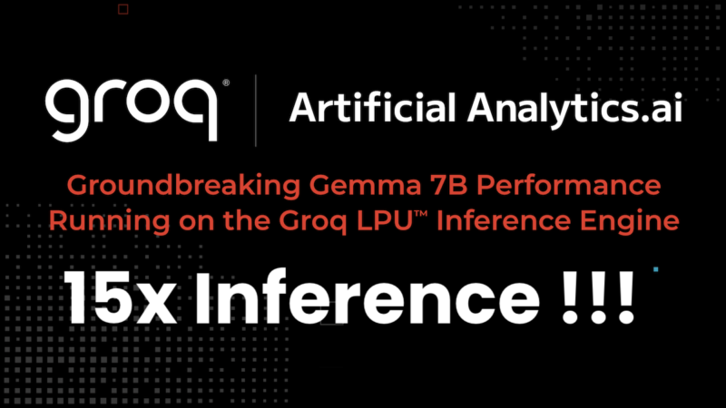 Groq Blog. Groundbreaking Gemma 7B Performance Running on the Groq LPU ...