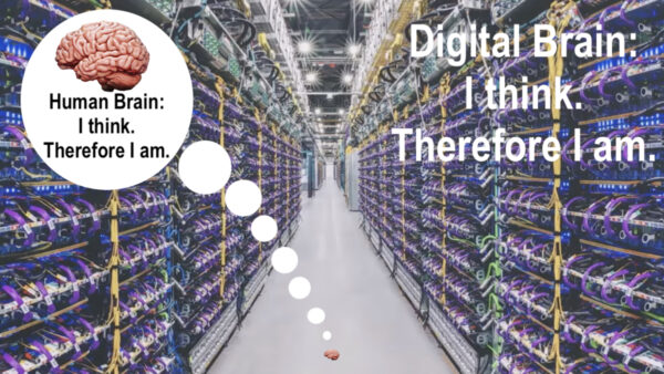 COMPARATIVE DATA. Human Brain vs. Digital Brain. [I think. Therefore I ...