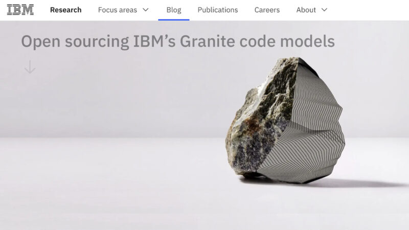IBM PRESS RELEASE. Open sourcing IBM’s Granite code models. 06 MAY. – blog.biocomm.ai
